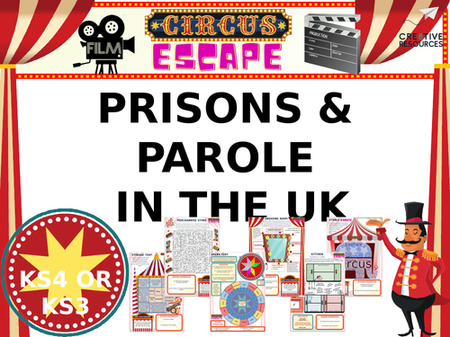 Prisons and Parole Escape Room | Teaching Resources