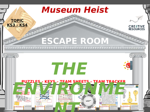 The Environment Escape Room | Teaching Resources