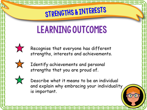 Personal strengths and Interests PSHE | Teaching Resources