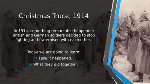 WWI Lessons: Outbreak, Propaganda, Trenches, Letters + Christmas Truce ...