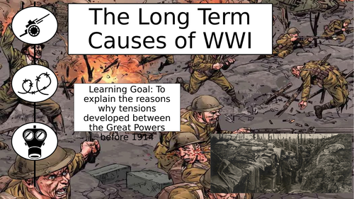 Long Term Causes WWI | Teaching Resources