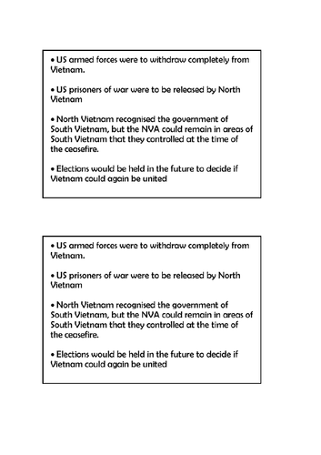 The Vietnam War Resources | Teaching Resources