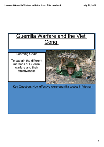 The Vietnam War Resources | Teaching Resources