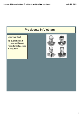 The Vietnam War Resources | Teaching Resources