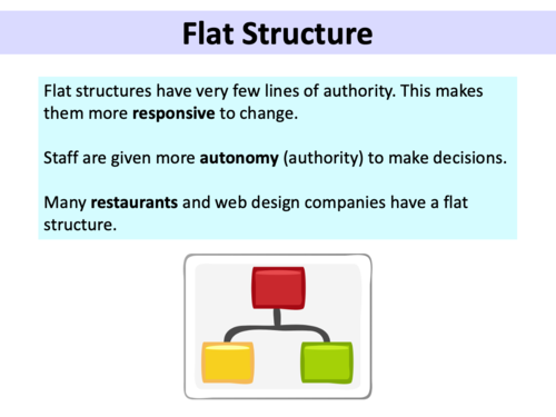 Organisational Structures - GCSE (9-1) Business | Teaching Resources