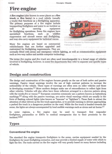 Fires, Firefighters and Fire engines | Teaching Resources