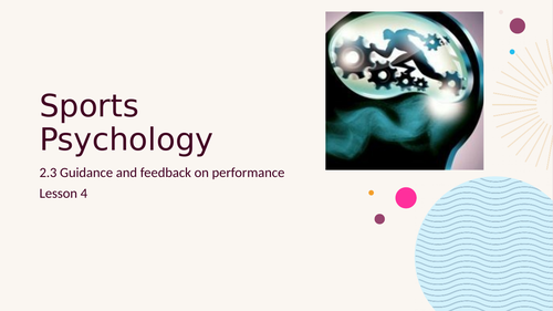 GCSE PE Edexcel Topic 2 Sport Psychology | Teaching Resources