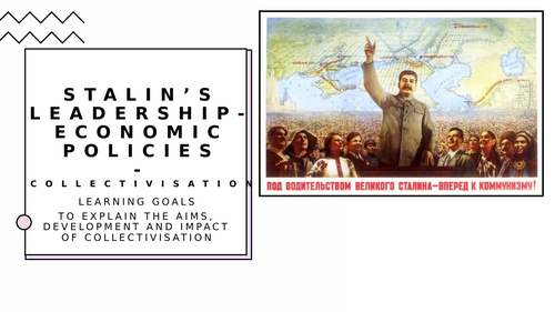 Stalin Collectivisation | Teaching Resources