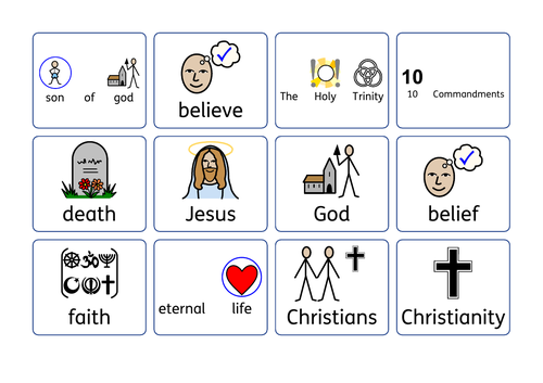 RE Christianity vocabulary | Teaching Resources