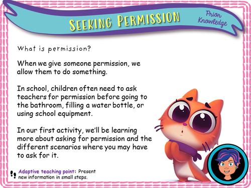 Seeking permission - consent | Teaching Resources