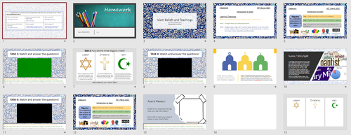 GCSE Islam Beliefs and Teachings - Whole Unit of Lessons | Teaching ...