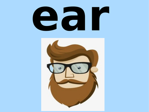 Phonics EAR sound/trigraph | Teaching Resources