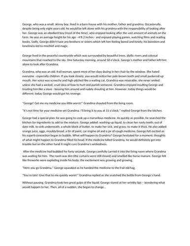 Y6 Diary Entry and Short Story Model Texts | Teaching Resources