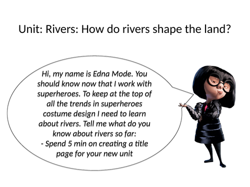 KS3 Geography Rivers lesson 1 How are rivers important? | Teaching ...