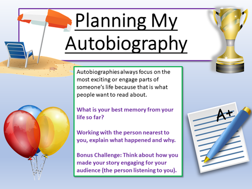 Autobiography | Teaching Resources