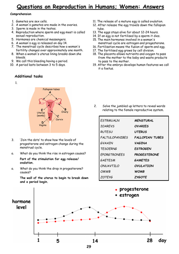 Reproduction: Women | Teaching Resources