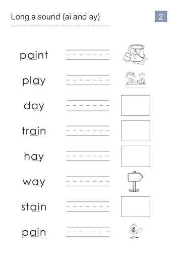 Phonics - ai and ay | Teaching Resources