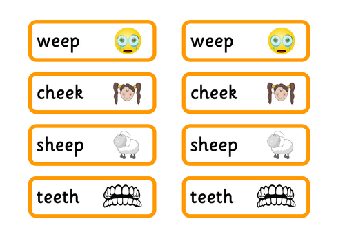 RWI Set 2 Phonics Pairs/Matching Activity | Teaching Resources