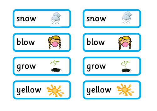 RWI Set 2 Phonics Pairs/Matching Activity | Teaching Resources