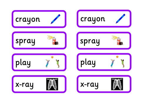 RWI Set 2 Phonics Pairs/Matching Activity | Teaching Resources