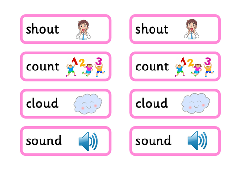 RWI Set 2 Phonics Pairs/Matching Activity | Teaching Resources