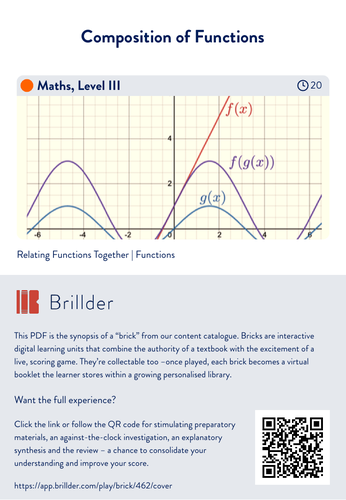 Composition of Functions | Teaching Resources