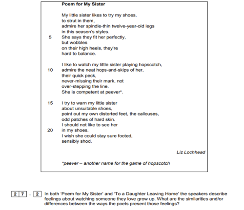 Unseen Poetry Model Answers - GCSE English Literature | Teaching Resources