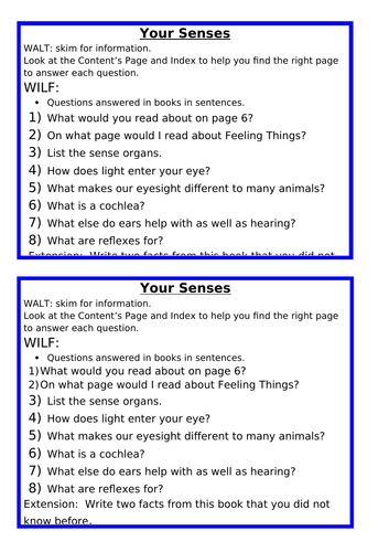 Reading Activities - Big Cat: White Level | Teaching Resources