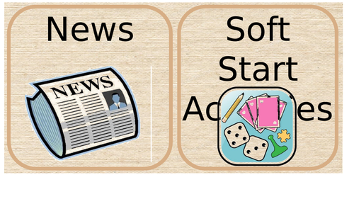 Editable Visual Timetable Cards | Teaching Resources