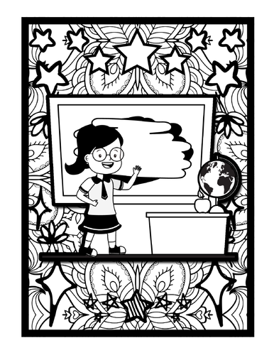 Mindfulness Back To School Colouring Pages, Printable Colouring Sheets ...