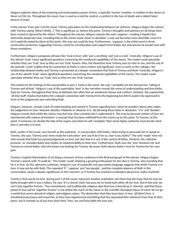 Never Let Me Go - Lessons + Revision Series | Teaching Resources