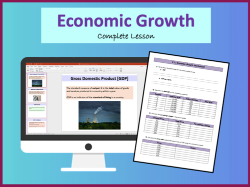 Economic Growth - A level Economics | Teaching Resources