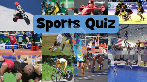 Sports Quiz | Teaching Resources