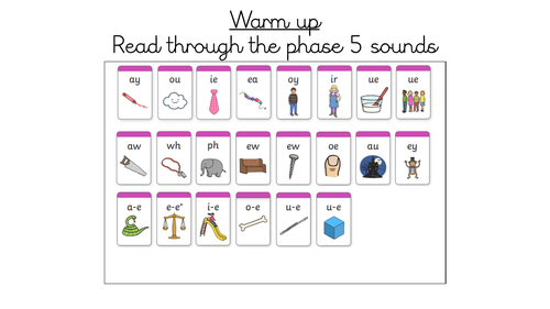 Phonics Phase 5 - y | Teaching Resources