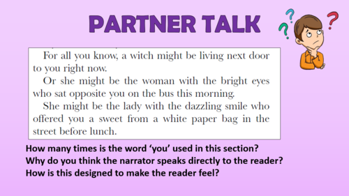 The Witches - Roald Dahl - Whole Class Reading Session! | Teaching ...