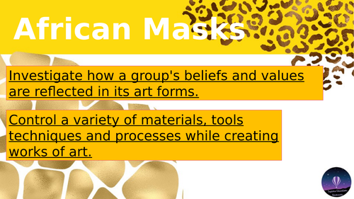 KS2 AFRICAN MASK Art Unit - 4 Outstanding Lessons | Teaching Resources