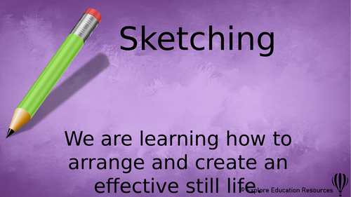 KS2 STILL LIFE SKETCHING Art Unit - 4 Outstanding Lessons | Teaching ...