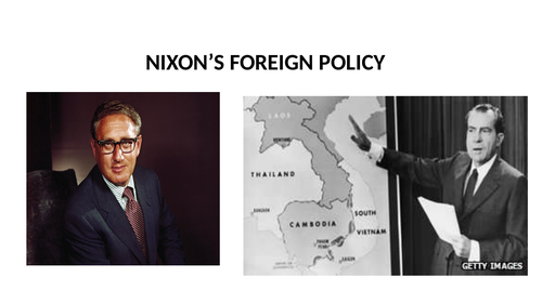 A LEVEL. US FOREIGN POLICY 1945-76 | Teaching Resources