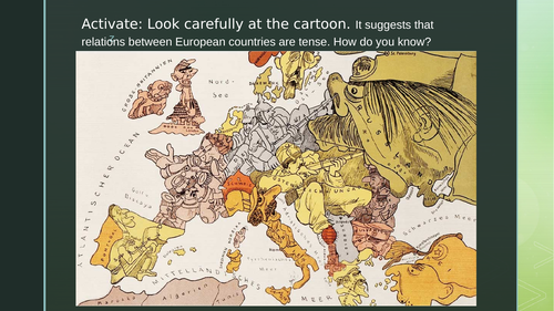 Conflict and Tension Lesson 1: Great Powers Germany and GB | Teaching ...