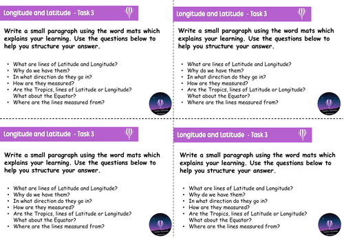 KS2 Latitude & Longitude Lesson | Map Skills for Years 3-6 Geography ...