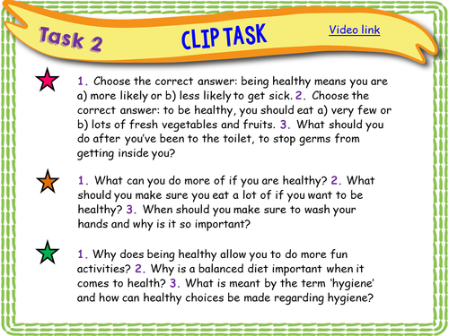Healthy Choices KS2 | Teaching Resources