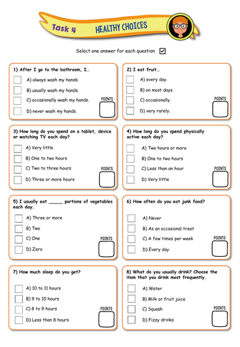 Healthy Choices KS2 | Teaching Resources