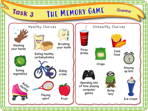 Healthy Choices KS2 | Teaching Resources