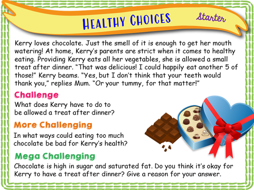 Healthy Choices KS2 | Teaching Resources