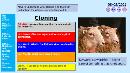 Cloning | Teaching Resources