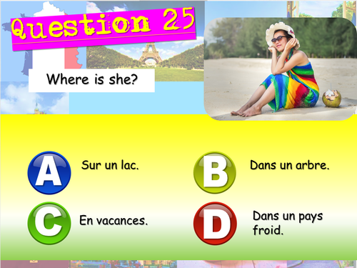 French Quiz | Teaching Resources