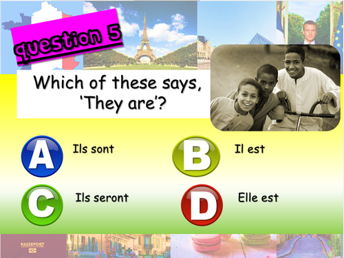 French Quiz | Teaching Resources