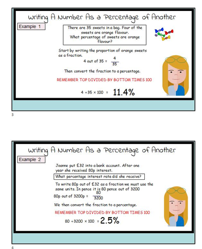 Functional Skills Maths- Percentage Change Full Lesson | Teaching Resources