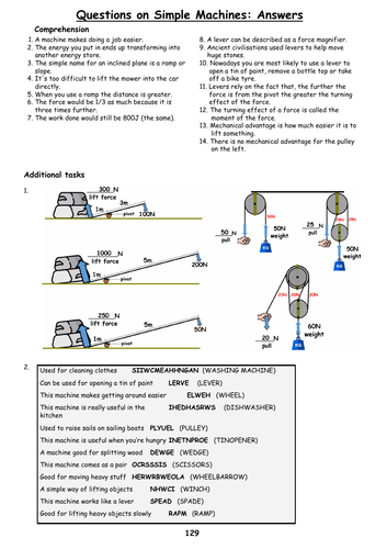 Simple Machines | Teaching Resources