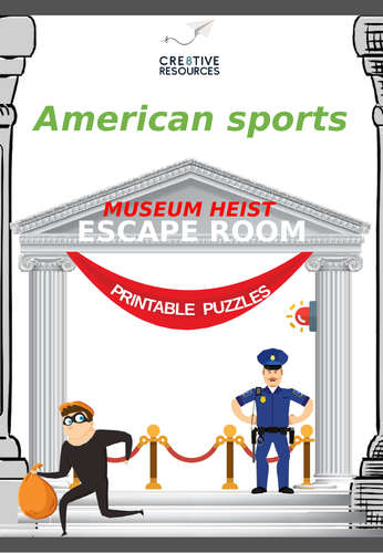 American Sports Escape Room | Teaching Resources